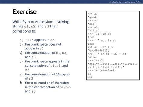 ppt introduction to computing using python powerpoint presentation