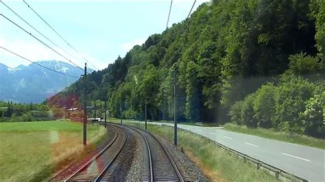 Führerstandsmitfahrt Salzburg Schwarzach St Veit HD Cab Ride
