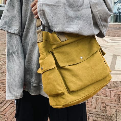 Canvas Crossbody Bags Women Large Capacity Messeng Grandado