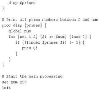 A Brief Introduction To The TCL Scripting Language Embedded
