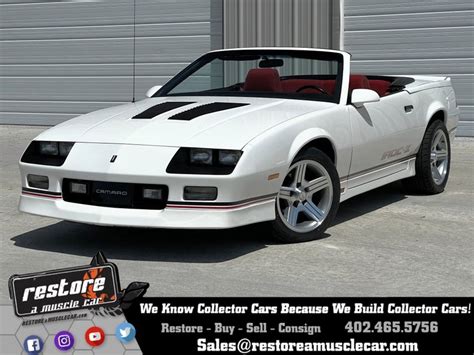 1988 Chevrolet Camaro Iroc American Muscle Carz