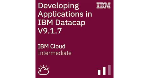 Developing Applications In Ibm Datacap V Credly