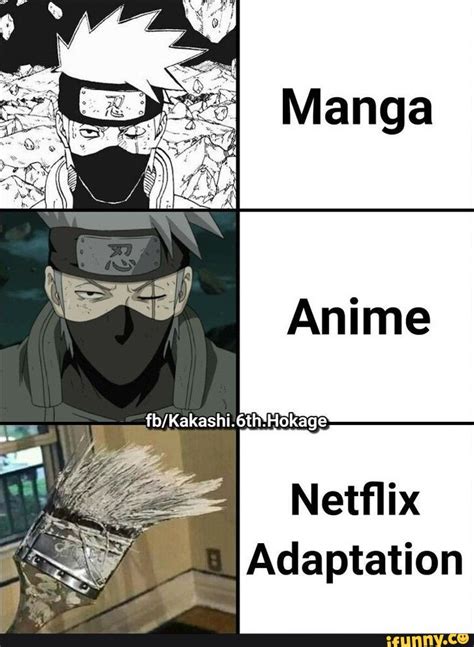 Manga Anime Netflix Adaptation Ifunny Brazil