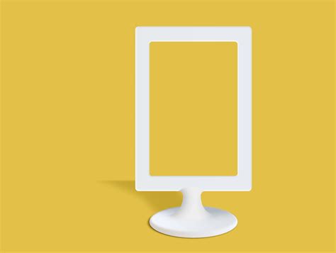 Free Restaurant Menu Frame On Table Mockup PSD Free Mockup World