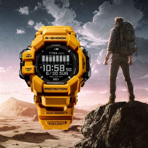 GPR H1000 9 G SHOCK MASTER OF G TIERRA Amarillo CASIO