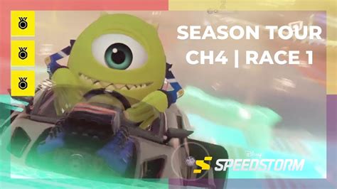 Disney Speedstorm Mike Wazowski Big Screen The Silver Screen