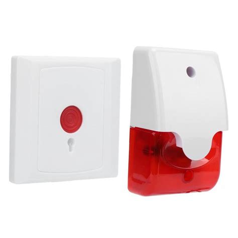 Smart Call Button System Emergency Pager Sound And Light Alarm For