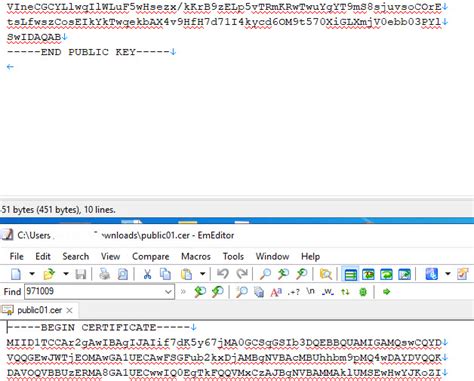Love Coding Lấy public key từ file certificate cer crt