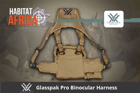 Vortex Glasspak Pro Binocular Harness Large Habitat Africa