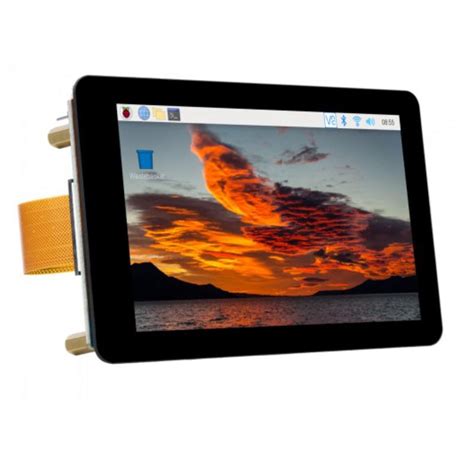 Waveshare inch Capacitive Touch Display for Raspberry Pi Ã DSI Interface IPS Fully