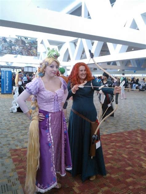 Rapunzel And Merida By Marissa Carly On Deviantart