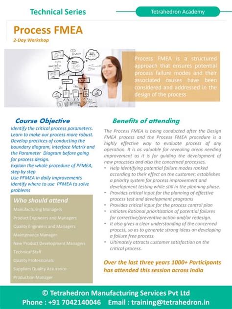 Process Fmea 2 Day Workshop By Tetrahedron Pdf