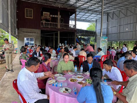 លោកអភិបាលស្រុកបុរីអូរស្វាយសែនជ័យ អញ្ចើញចូលរួមសិក្ខាសាលាសមាហរណកម្ម៣ឆ្នាំរំកិល ក្រោមអធិបតីភាពលោកធូ