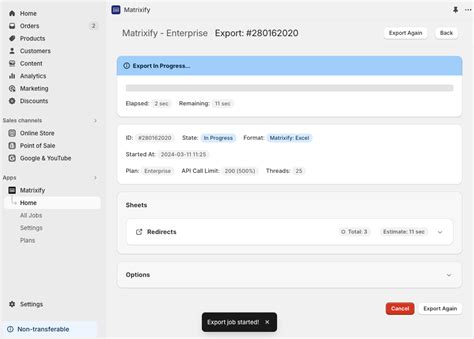 How To Export Shopify Url Redirects To Excel Or Csv Spreadsheet