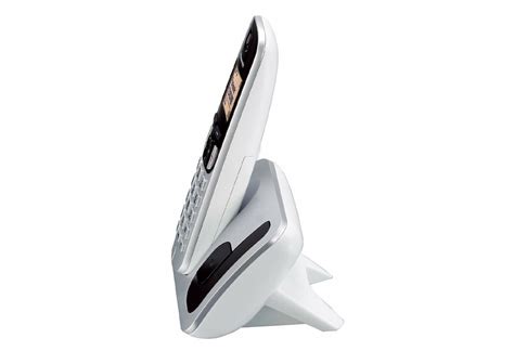 Panasonic KX TGC GRS Ασύρματο Τηλέφωνο Ασημί Praktiker