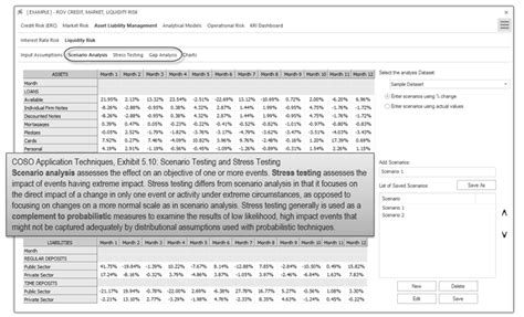 COMPLIANCE WITH COSO INTEGRATED RISK FRAMEWORK ROV