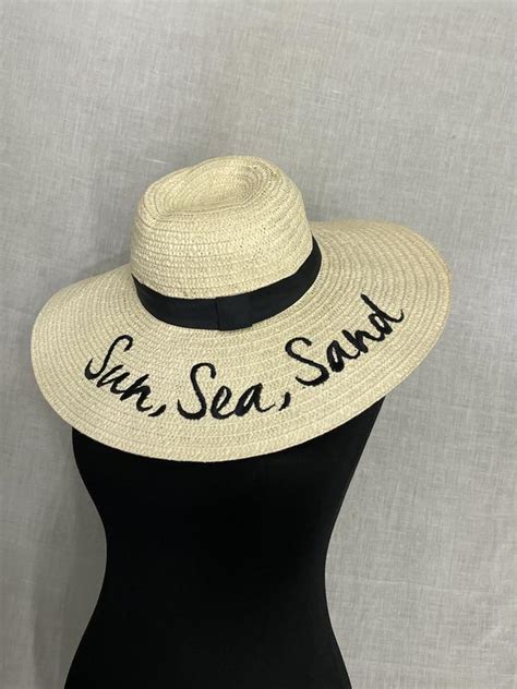 Капелюх широкоплий Sun Sea Sand шляпа на літо — ціна 650 грн у каталозі