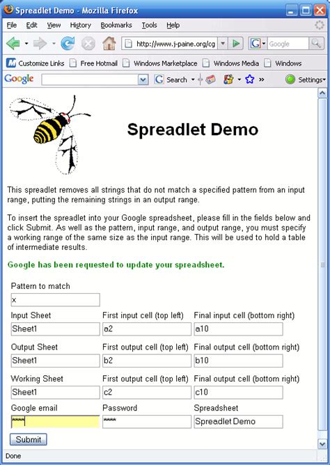 Spreadsheet Components Google Spreadsheets And Code Reuse