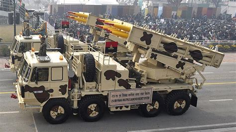 Guided Pinaka Multi Barrel Rocket Mbrl System Upsc Current Affairs 2025