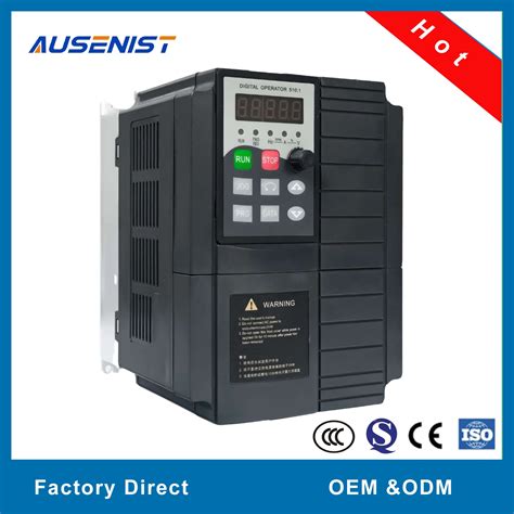 Ausenist Vfd 220v 075kw Single Phase Input Single Phase Frequency