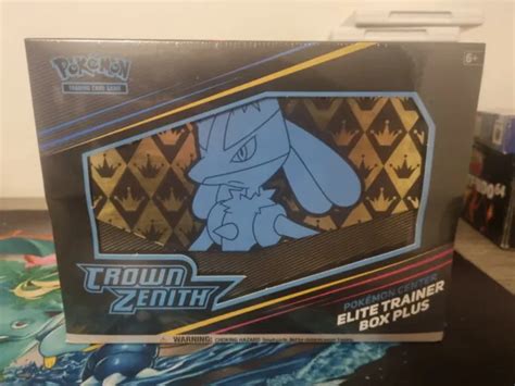 PokÉmon Crown Zenith Pokemon Center Elite Trainer Box Brand New Sealed