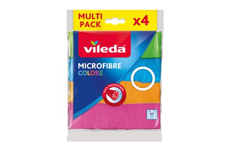 Ściereczka z mikrofibry COLORS szt Vileda Bricomarche pl