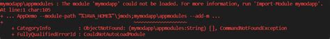 Java Trouble Geting Jlink To Load A Module Stack Overflow