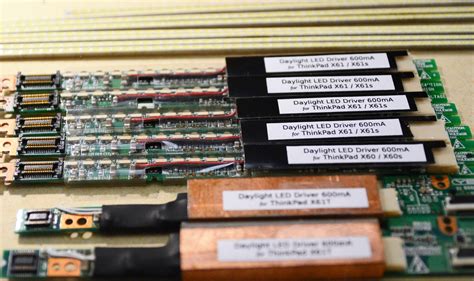 Thinkpad Hacking Led Backlight Conversions