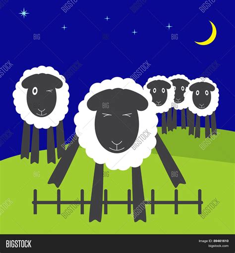 Jumping Sheep Vector And Photo Free Trial Bigstock