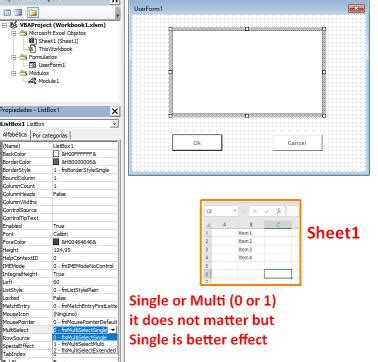 Vba Deselect Single Select Listbox Stack Overflow