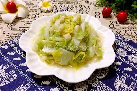 清炒奶白菜的做法菜谱香哈网