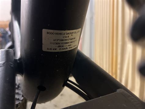 Electric Moped Class 2 Vässla Bike 25kmh Replacement Project Ps