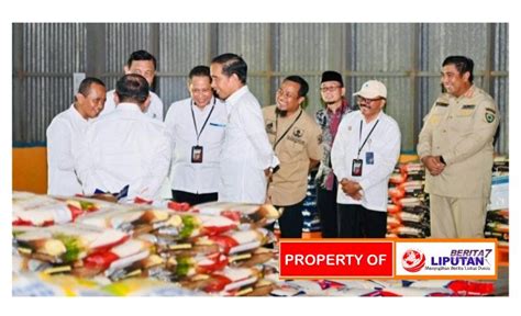 Presiden Jokowi Pasar Induk Beras Baik Untuk Kontrol Stok Beras