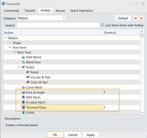 How To Customize Shortcut Keys And Mouse Settings In Zw3d Technical