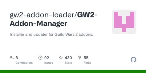 Github Gw2 Addon Loadergw2 Addon Manager Installer And Updater For Guild Wars 2 Addons