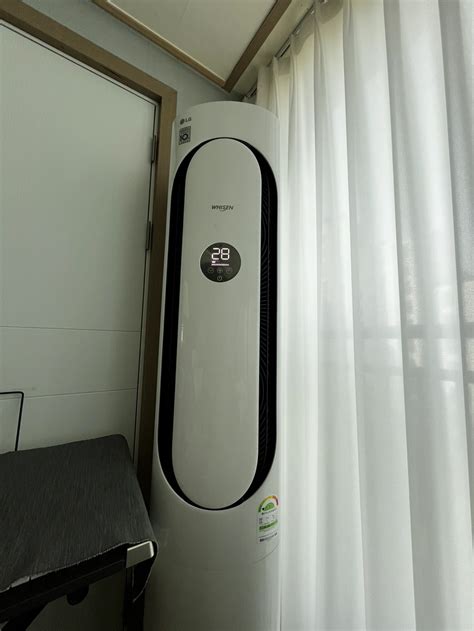 Lg 스탠드에어컨 리모컨 에어컨 커버 실외기 포함 생활가전 당근 중고거래