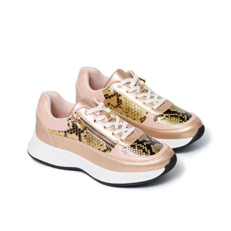 Carina Pink Sneaker Backyard Shoez