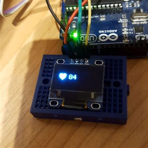 Pulsómetro Con Pantalla Oled Y Arduino Uno Arduino