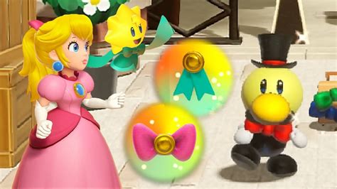 Princess Peach Showtime ALL Ribbon Locations YouTube