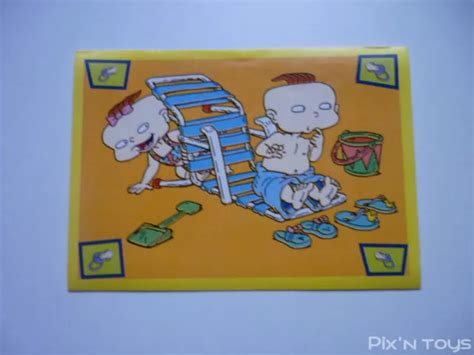 1999 Les Razmoket Rugrats Nickelodeon Stickers N°80 Panini £150