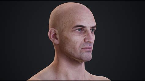 character customization male unreal engine asset
