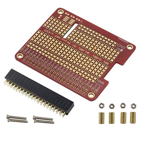 Gpio Expansion Diy Proto Hat Shield Extension Board For Raspberry Pi 4b