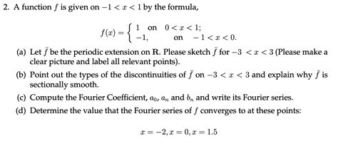 Solved A Function F Is Given On Chegg
