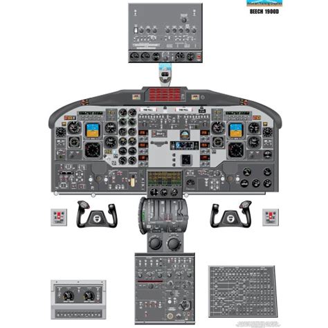 Beech 1900d Poster Vip Pilot Centre Inc
