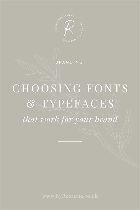 choosing fonts typefaces that work for your brand artofit
