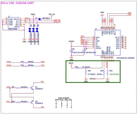 Why Is There A Green Box Below The Usb Serial Converter Esp32