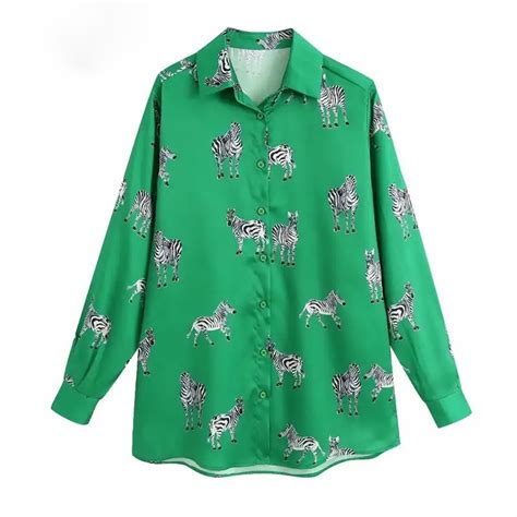 Green Zebra Top Final Sale The Vault By Sacha