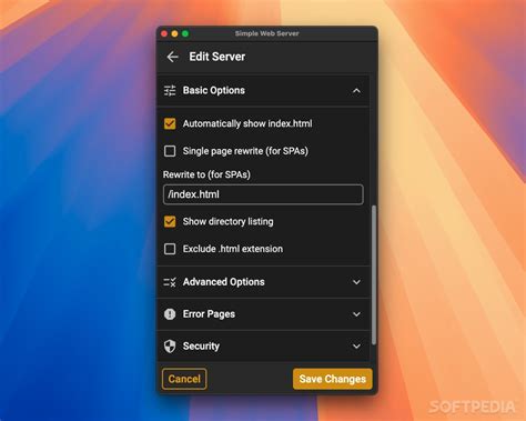 simple web server download free mac 1 2 15 softpedia