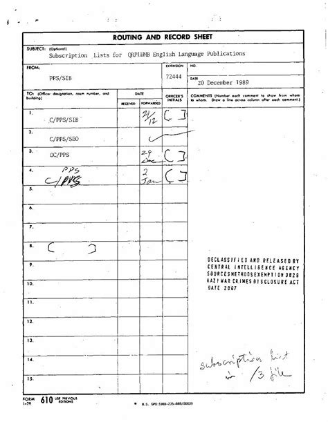 PDF ROUTING AND RECORD SHEET DOKUMEN TIPS