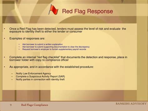 PPT Red Flags Compliance PowerPoint Presentation Free Download ID